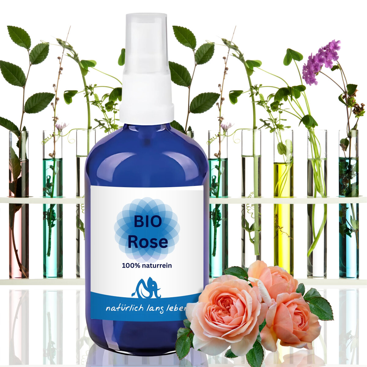 BIO Rosen Hydrolat | 100 ml | natürlich lang leben, 15,00